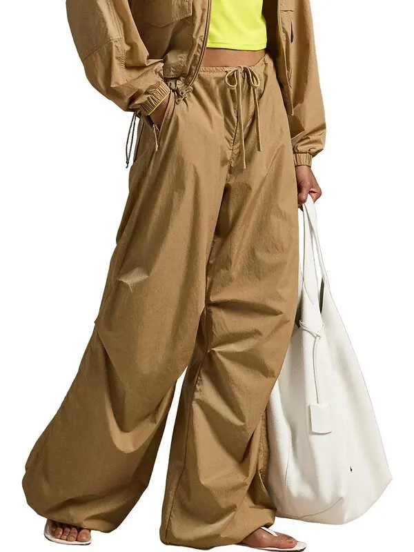 Ralph Lauren Relaxed Fit Parachute Pant - Cafe Tan