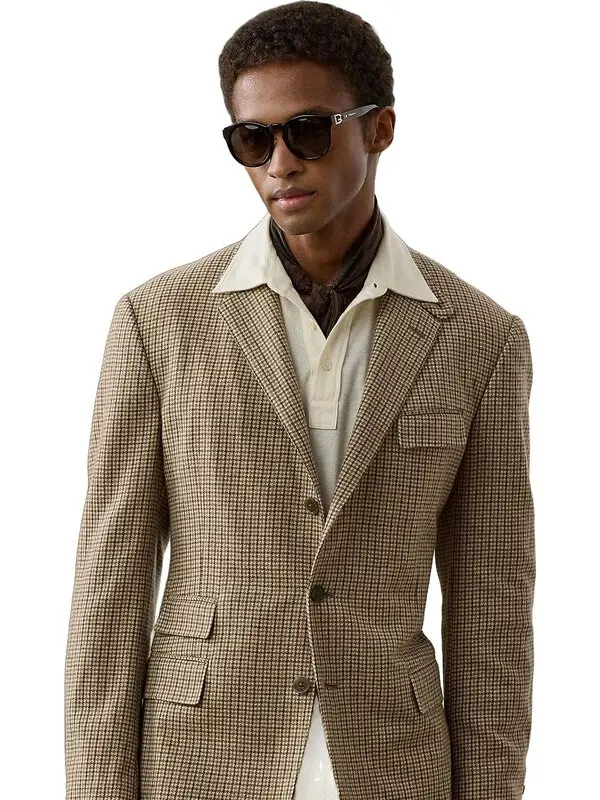 Ralph Lauren Kent Handmade Wool-cashmere Sport Coat - Champagne/brown