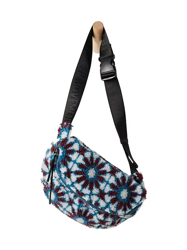 Free People Printed Sherpa Sling Bag - Tropic Match