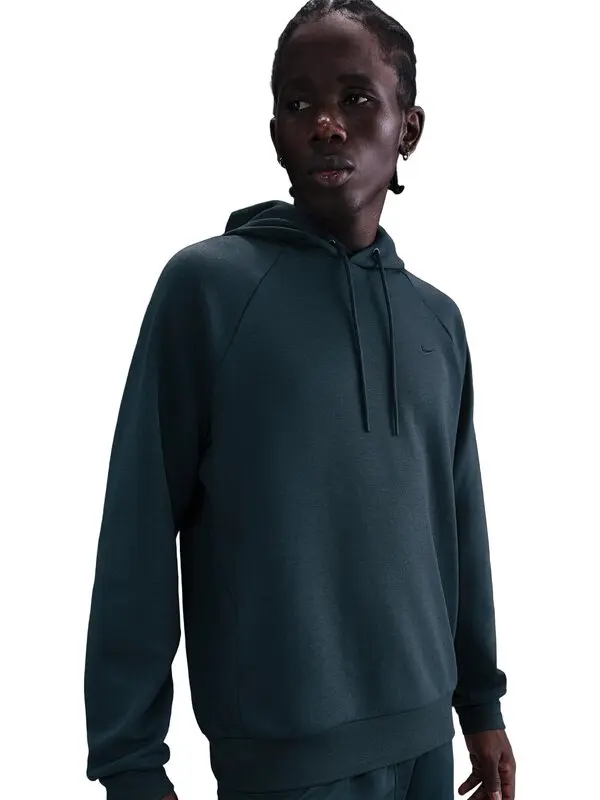 Nike Primary Fleece Dri-fit Uv Pullover Performance Hoodie - Green