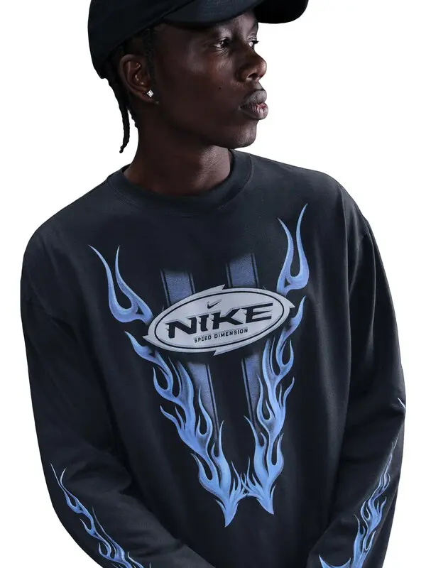 Nike Sportswear Long-sleeve Max90 Top - Black