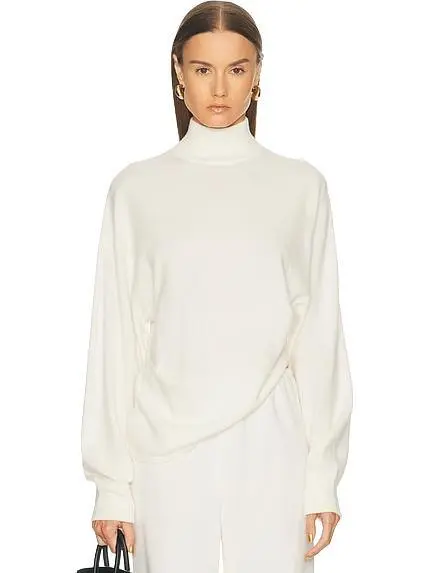 EAVES Allma Asymmetric Sweater - Eggshell