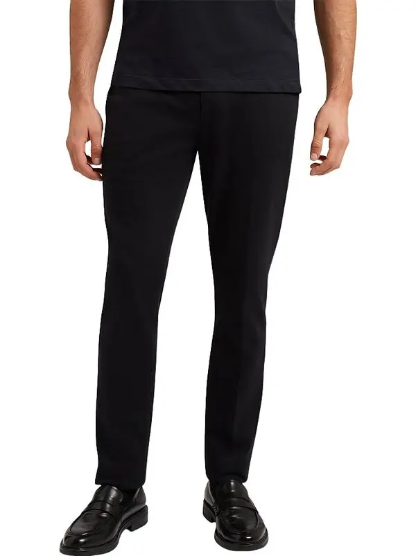 Ted Baker London Slim Fit Stretch Trousers - Navy