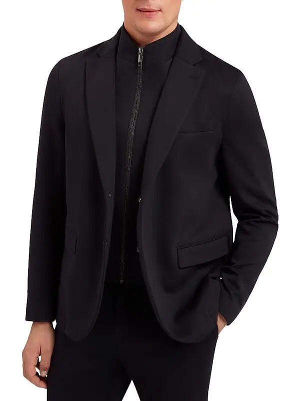 Ted Baker London Jersey 2-in-1 Blazer - Navy