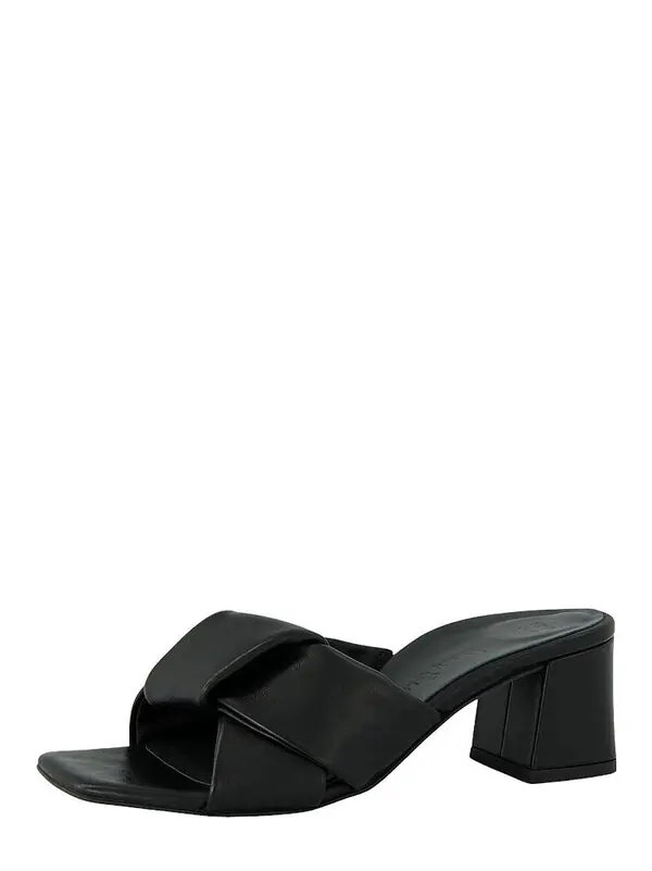 Paul Green Delight Suede Sandals - Black Sport Nappa