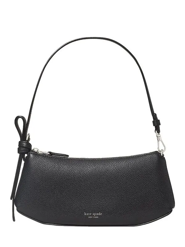 Kate Spade New York Loop Leather Pochette - Black