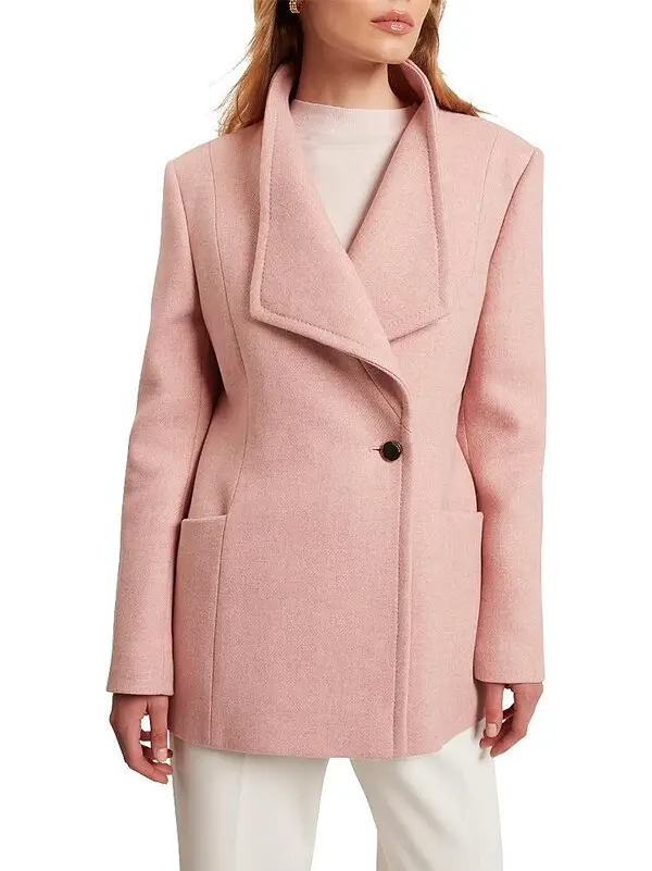 Ted Baker London Evigna Wrap Coat - Pale Pink