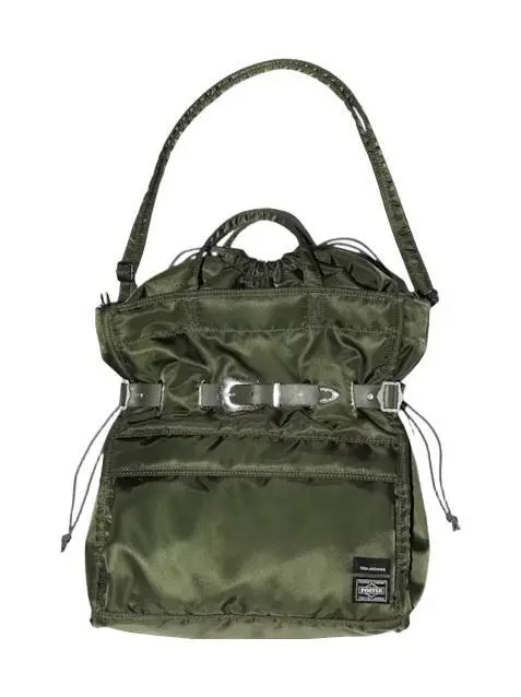 PORTER X Toga Shoulder Tote Bag - Khaki