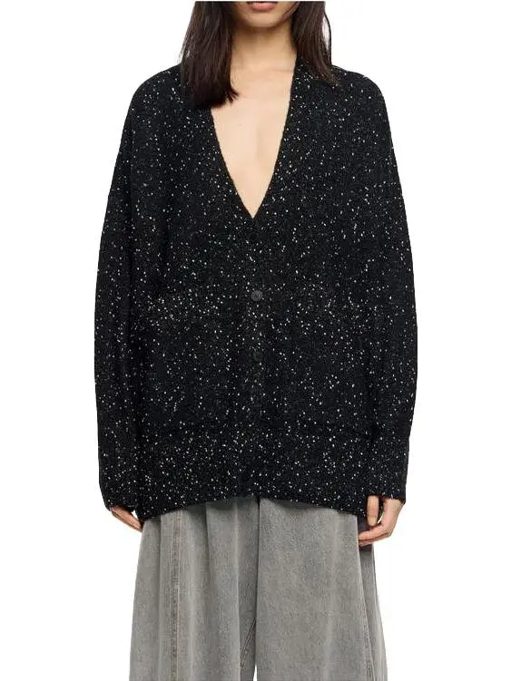 Bimba Y Lola Long Neps Cardigan - Black