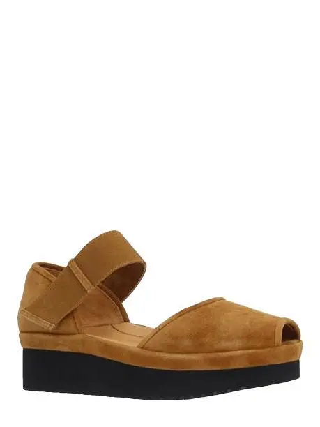 L'AMOUR DES PIEDS Amadour Platform Sandal - Coffee