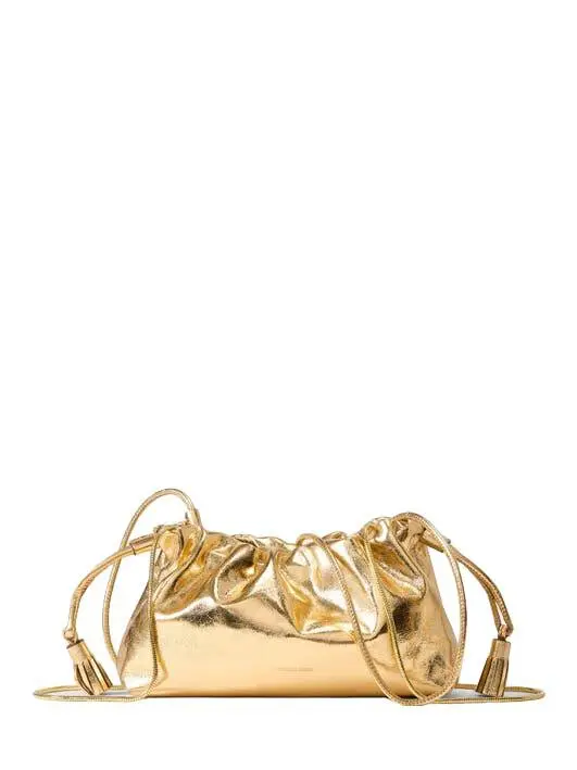 Veronica Beard Small Metallic Stash Bag - Gold