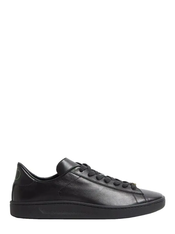 Valentino Garavani Royco Leather Sneakers - Black