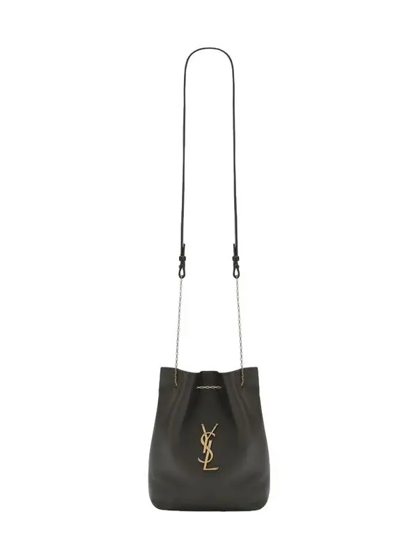 Saint Laurent Moss Bucket Bag - Green