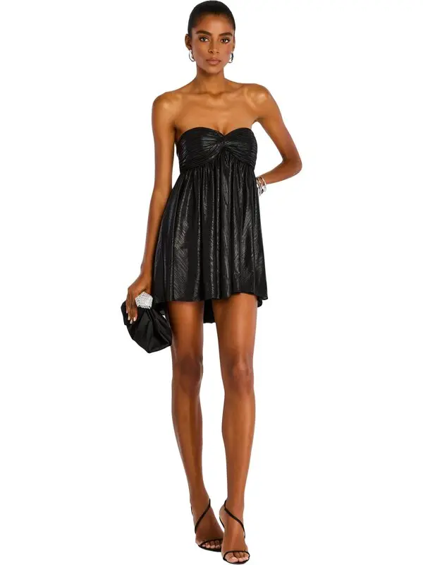 Retrofete Kaiser Mini Dress - Black