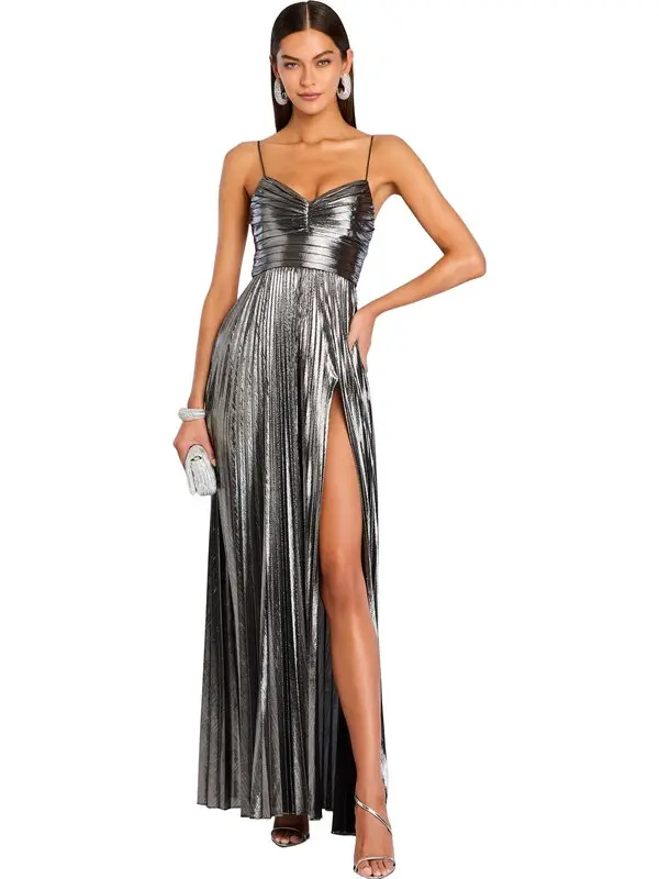 Retrofete Cherith Gown - Gunmetal