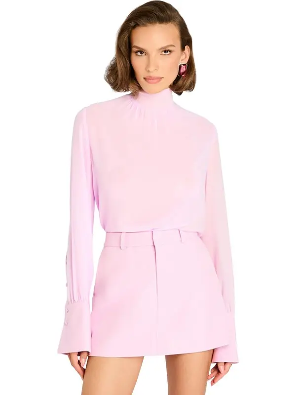 SEROYA Mary Long Sleeve Top - Ballet Pink