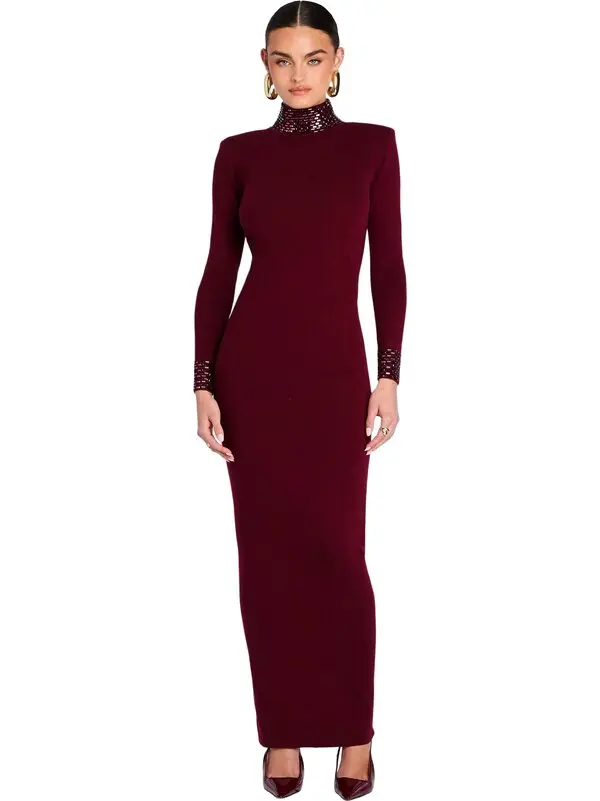 Retrofete Monroe Gown - Port