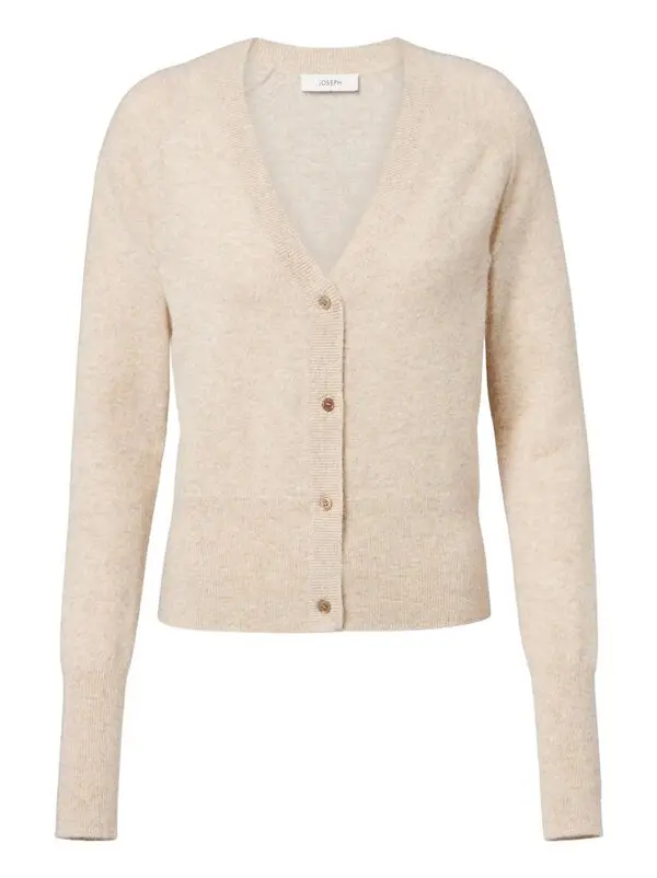 JOSEPH Keane Cashmere Cardigan - Beige