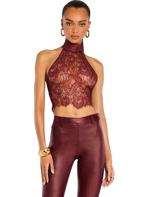Retrofete Violet Lace Top - Port
