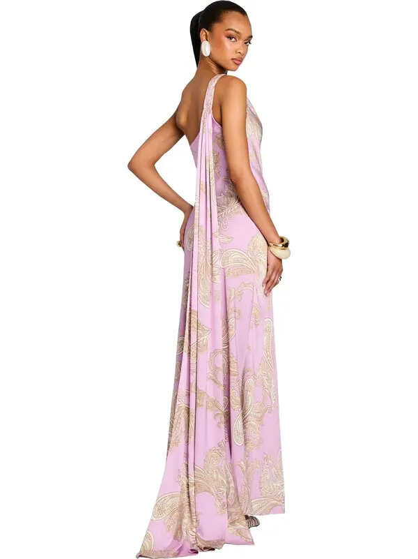 Hemant & Nandita Jiah Long Dress - Lilac