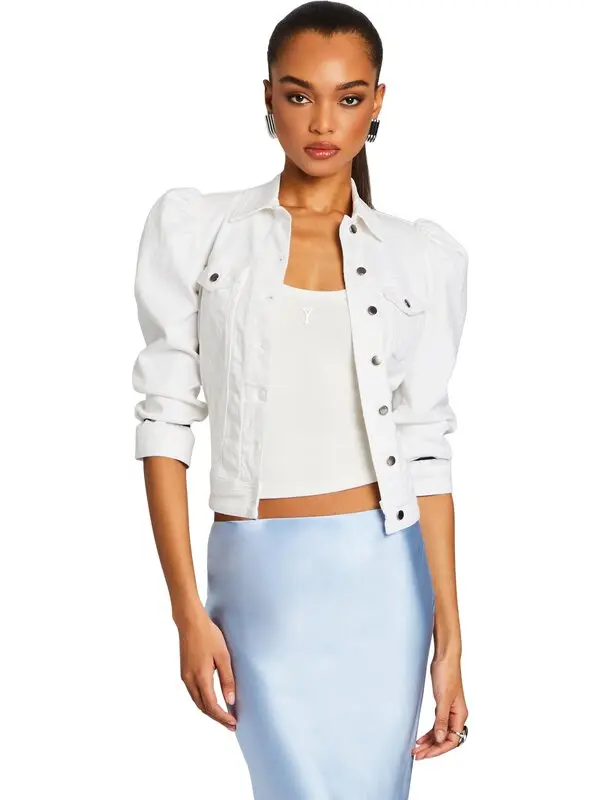 Retrofete Ada Denim Jacket - White