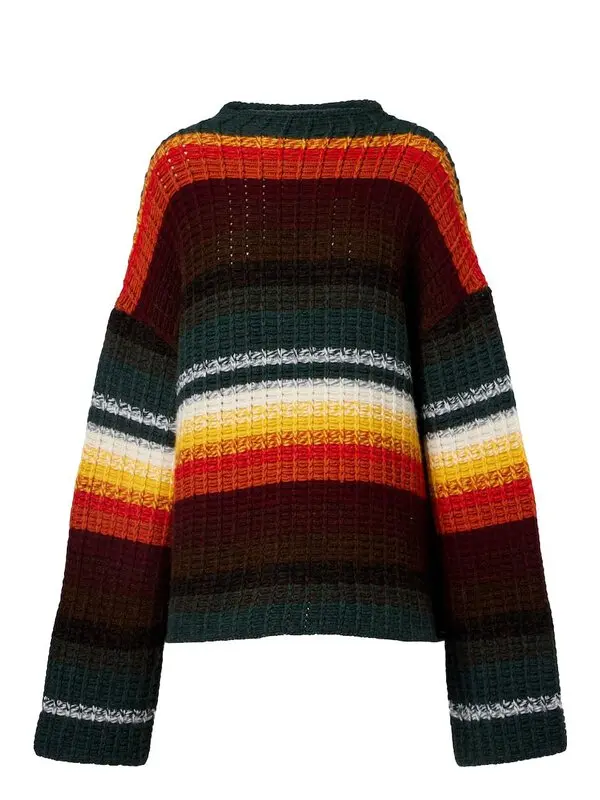 Khaite Yanis Striped Cashmere Sweater - Multicoloured