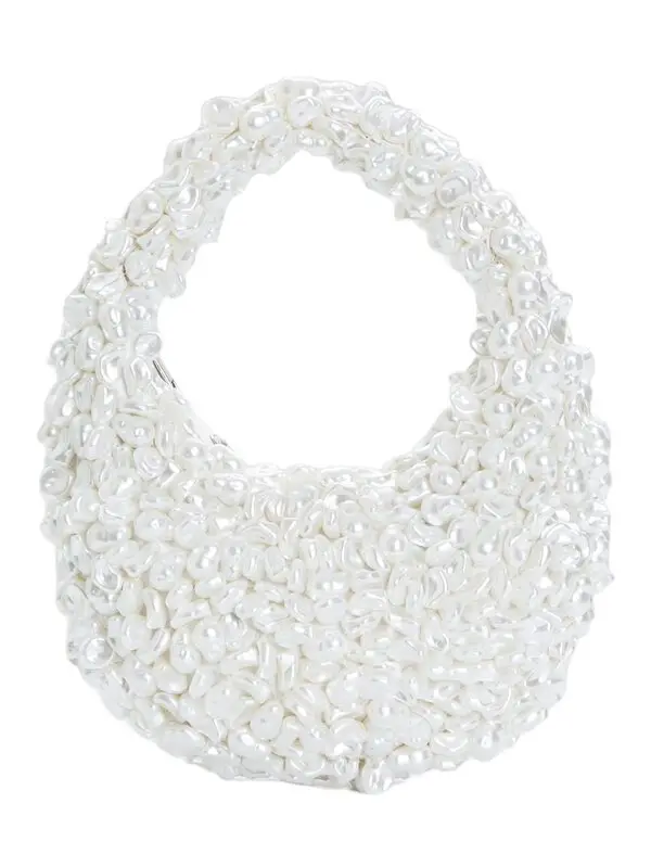 Retrofete Lottie Pearl Handbag - White