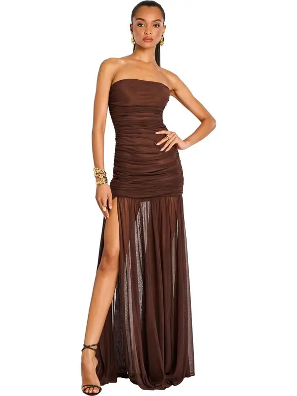 Retrofete Adele Gown - Dark Chocolate