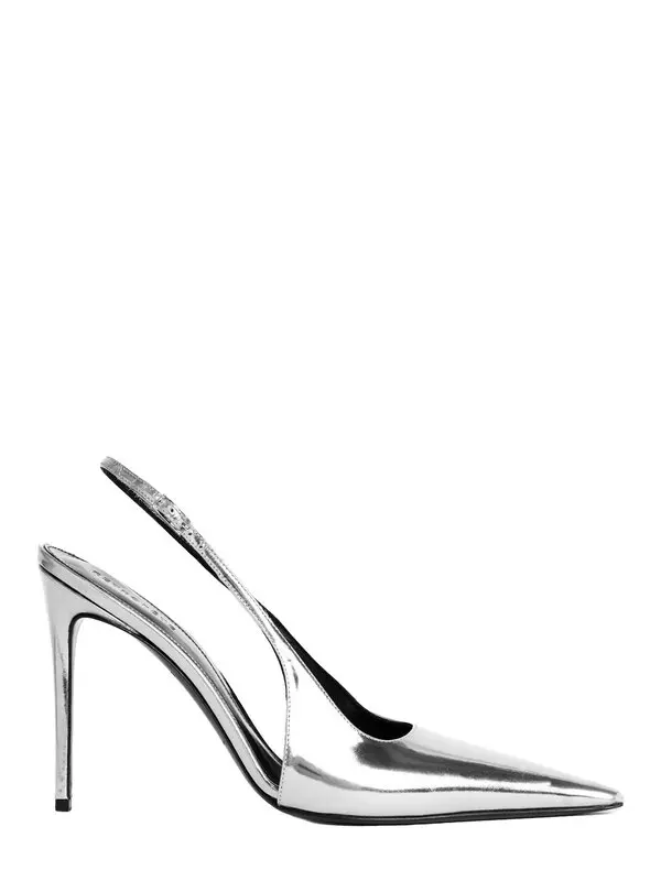 Retrofete Cindy Slingback Heel - Silver