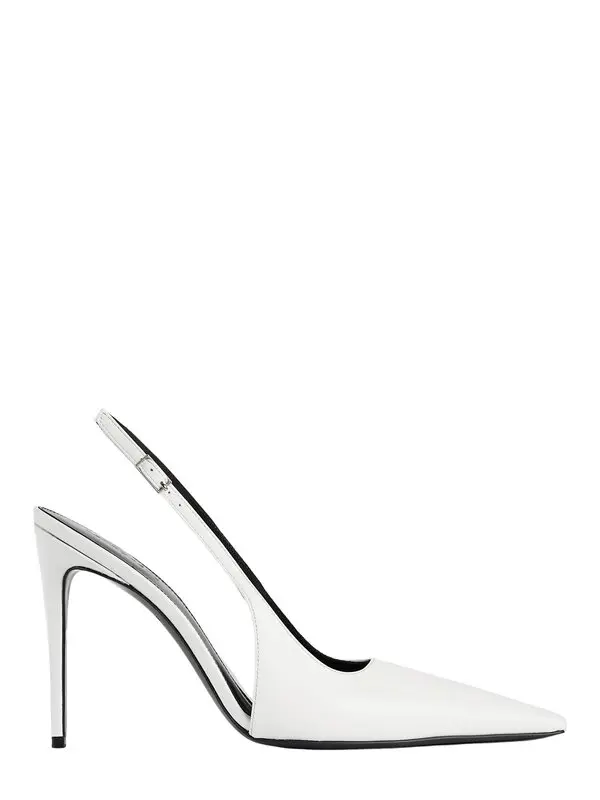Retrofete Cindy Slingback Heel - White