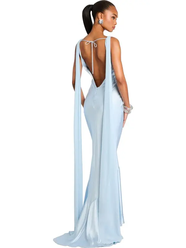 Retrofete Julia Gown - Ice Blue