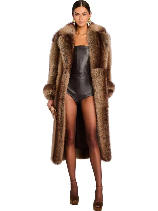 Retrofete Shantel Coat - Macchiato