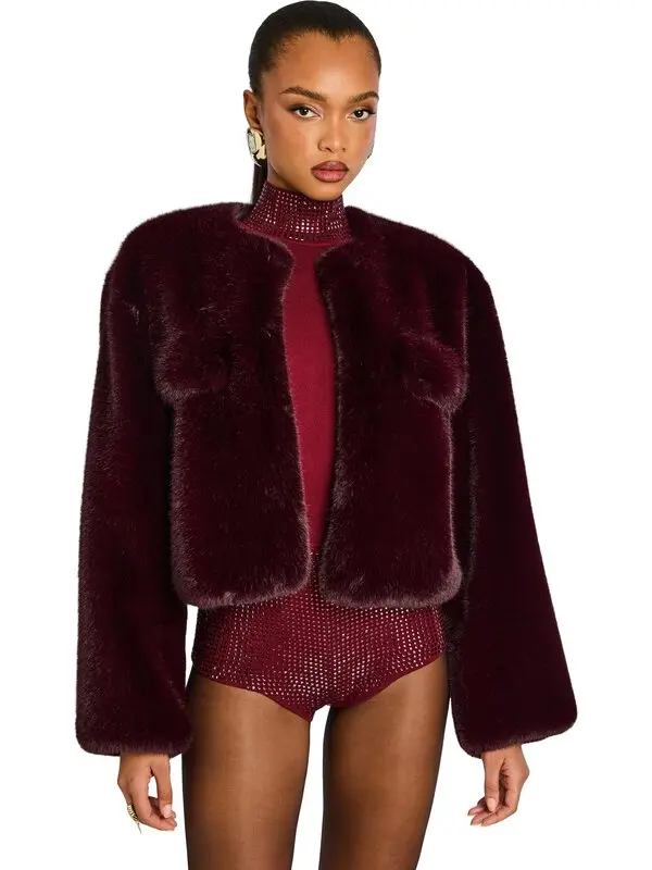 Retrofete Sparrow Jacket - Bordeaux