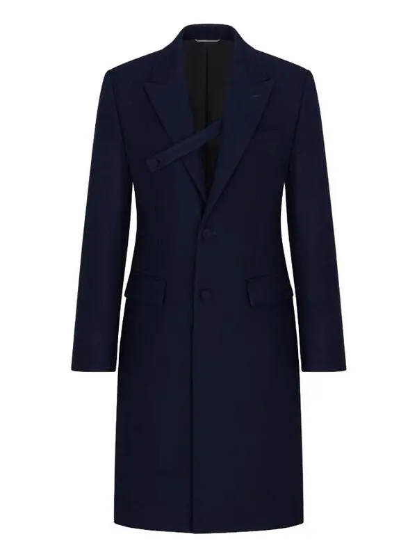 Dior Woven Coat - Blue
