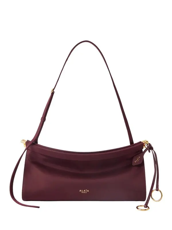 Alaïa Le Click E/w Medium Shoulder Bag - Burgundy
