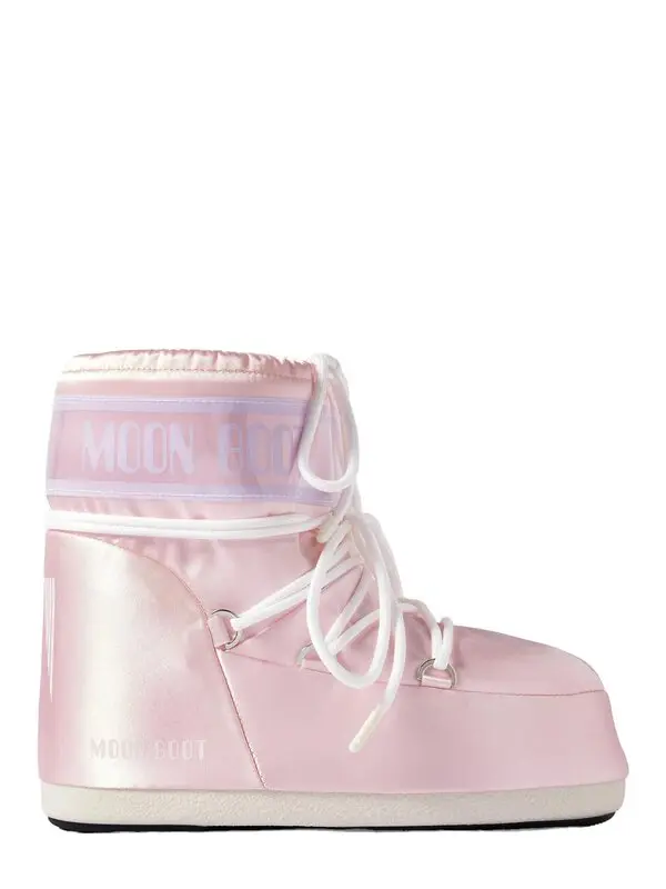 Moon Boot Icon Low Shell Snow Boots - Pink