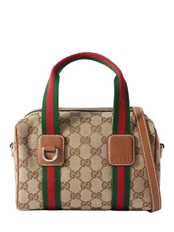 Gucci Gg Mini Coated-canvas Shoulder Bag - Multi