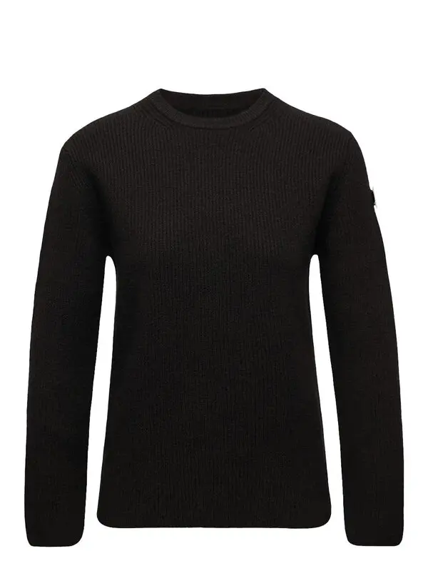 MONCLER + JIL SANDER Wool Sweater - Black