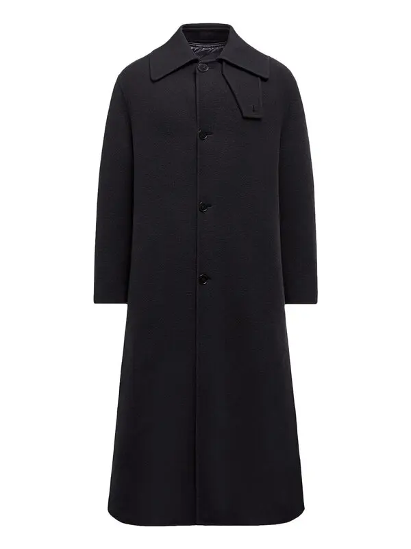 MONCLER + JIL SANDER Beryllium 3-in-1 Wool Coat - Blue