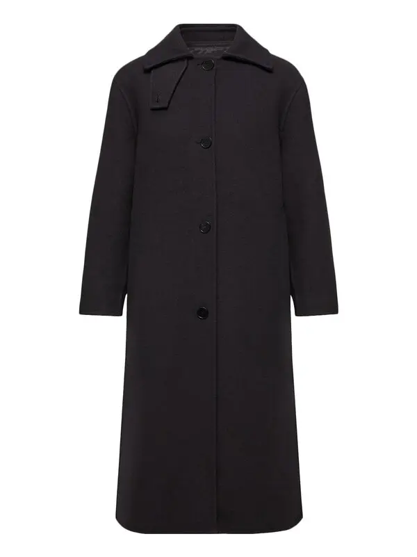 MONCLER + JIL SANDER Barrelene 3-in-1 Wool Coat - Blue