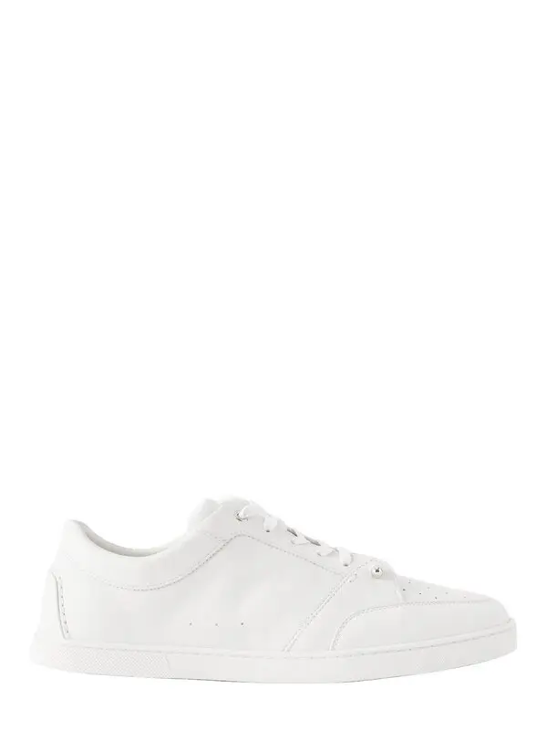 CHRISTIAN LOUBOUTIN Chambelisneak Leather Sneakers - White