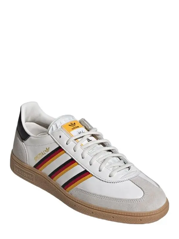 Adidas Handball Spezial Shoes - Cloud White / Crew Yellow / Power Red