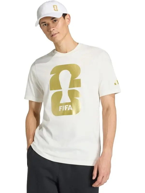 Adidas Fifa World Cup 26™ Official Emblem T-shirt White - Core White