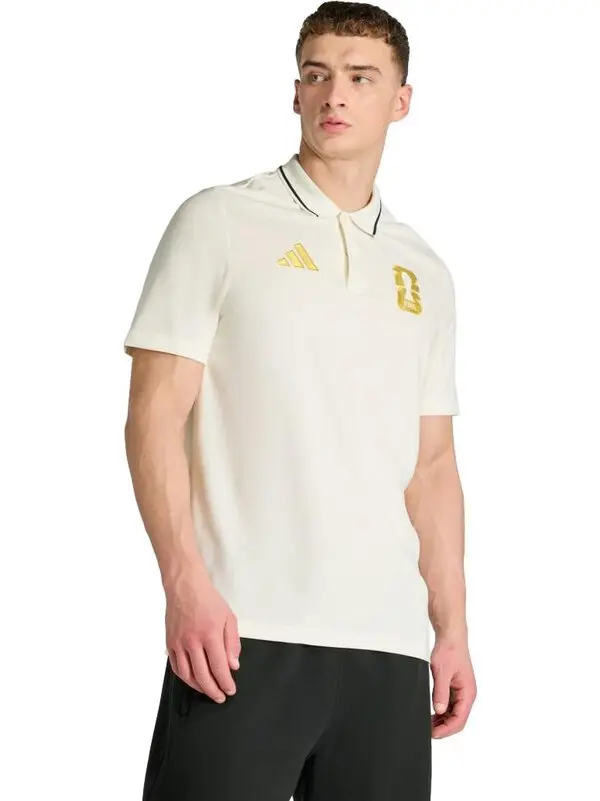 Adidas Fifa World Cup 26™ Official Emblem Polo Shirt White - Core White