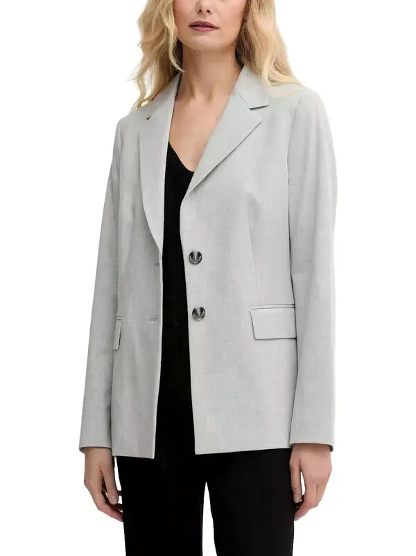 BENETTON Buttoned Jacket - Grey
