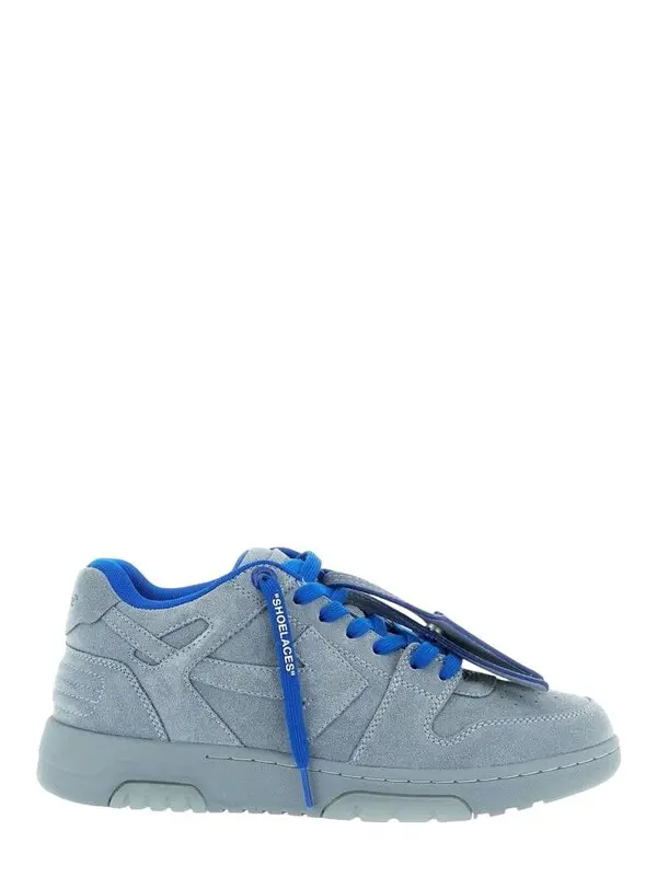 Off-White Out Of Office Ooo Low Top Sneakers - Blue/grey