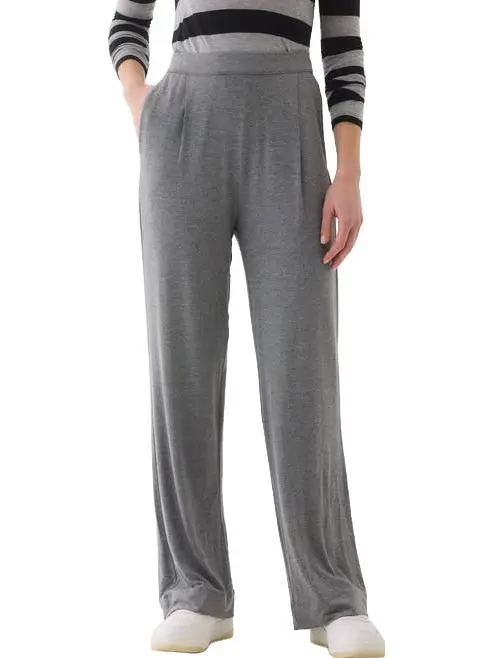 Majestic Filatures Soft Touch Straight Leg Pant - Gris Chine