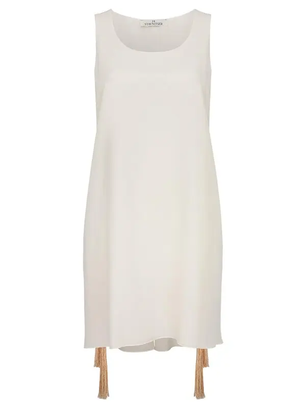DI STAVNITSER Vera Mini Dress - Ivory