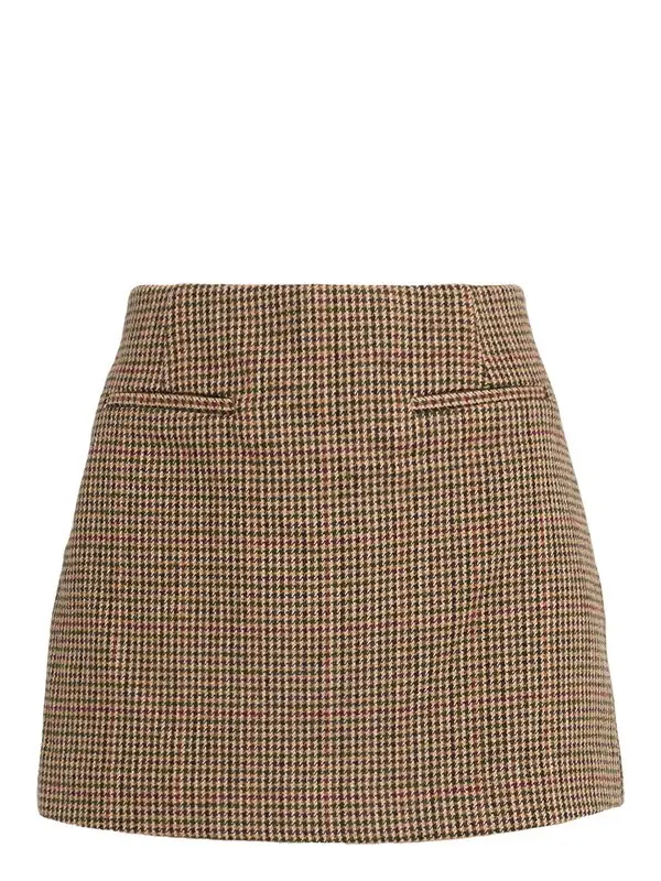 SANS FAFF Cosette Houndstooth Skort - Houndstoot