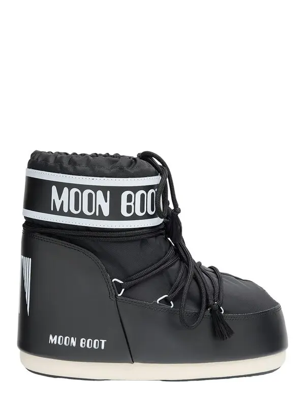 Moon Boot Icon Low Nylon Boots - Black